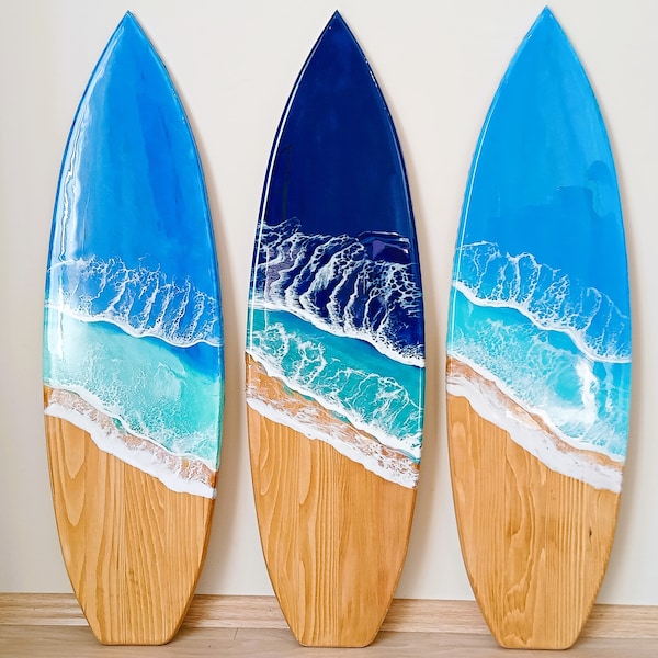 Surfboard Wall Art - Etsy