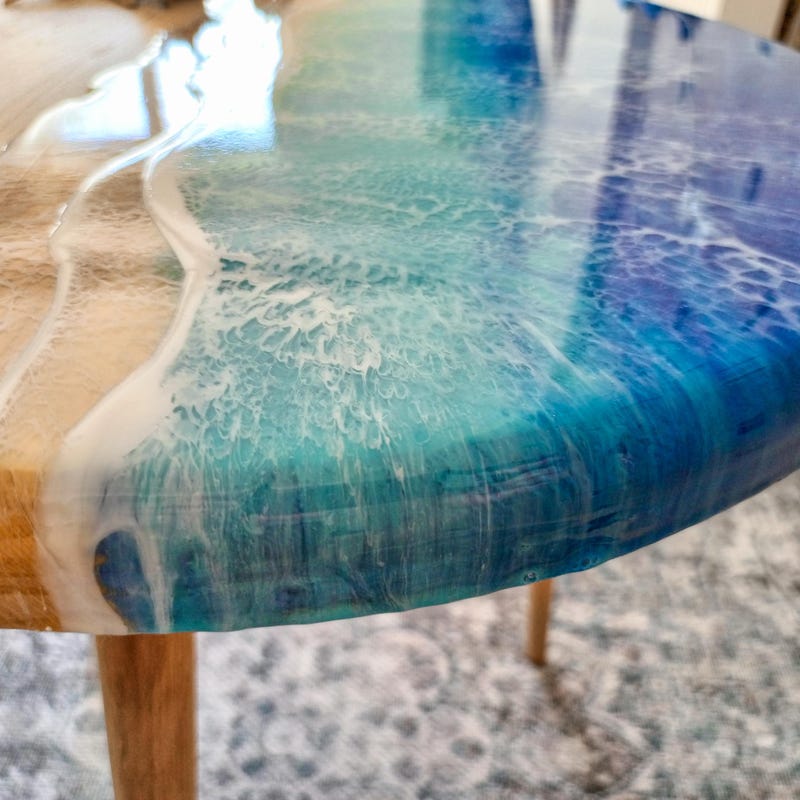 Resin Ocean Table - Etsy