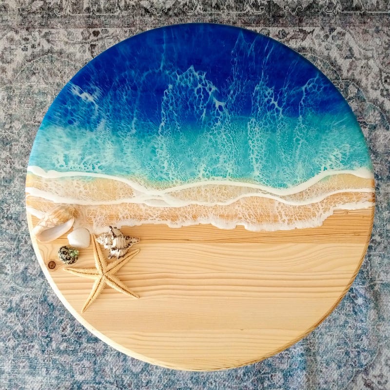 Resin Ocean Table - Etsy