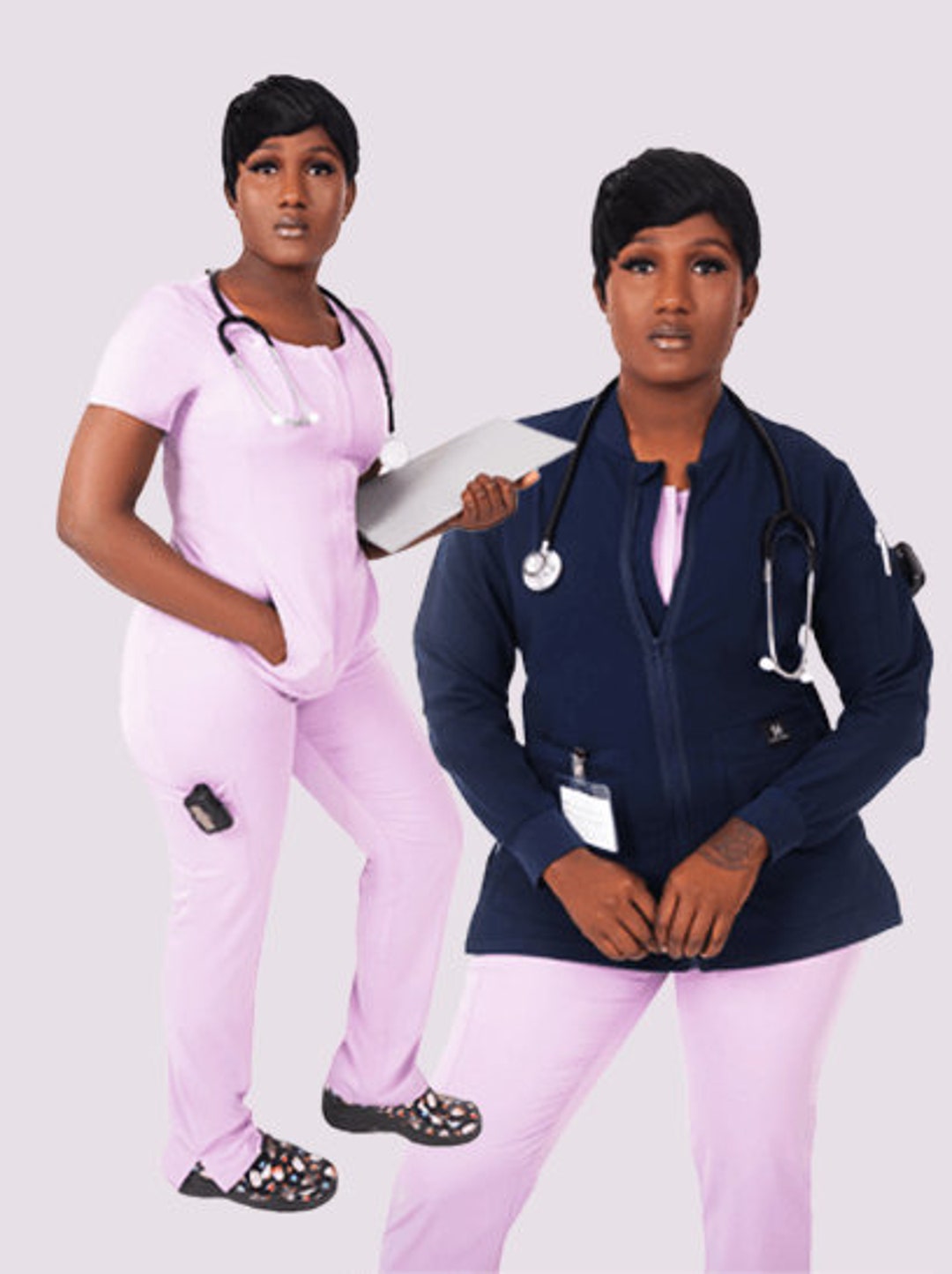 Navy Blue Unisex Medical Jacket, Nurse, Hospital Jackets, - Etsy