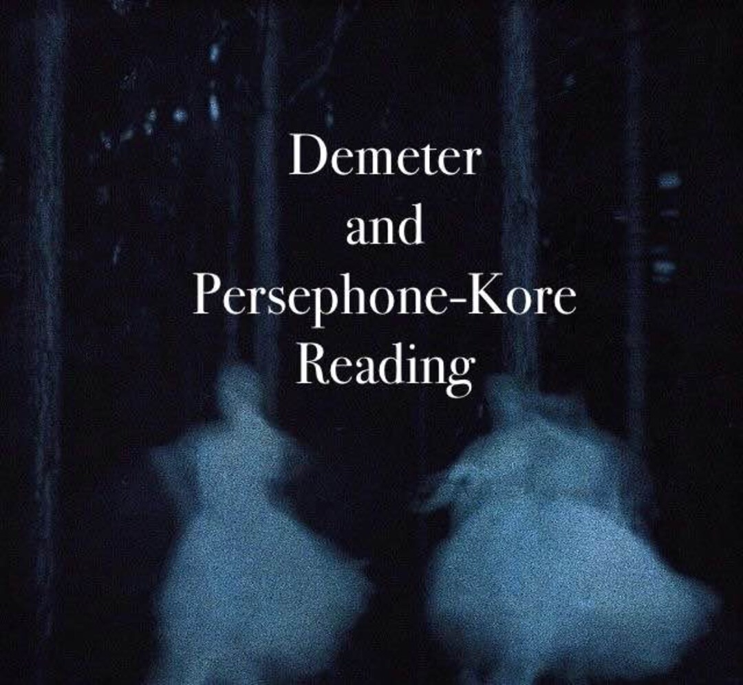 Reading From Persephone and Demeter - Etsy