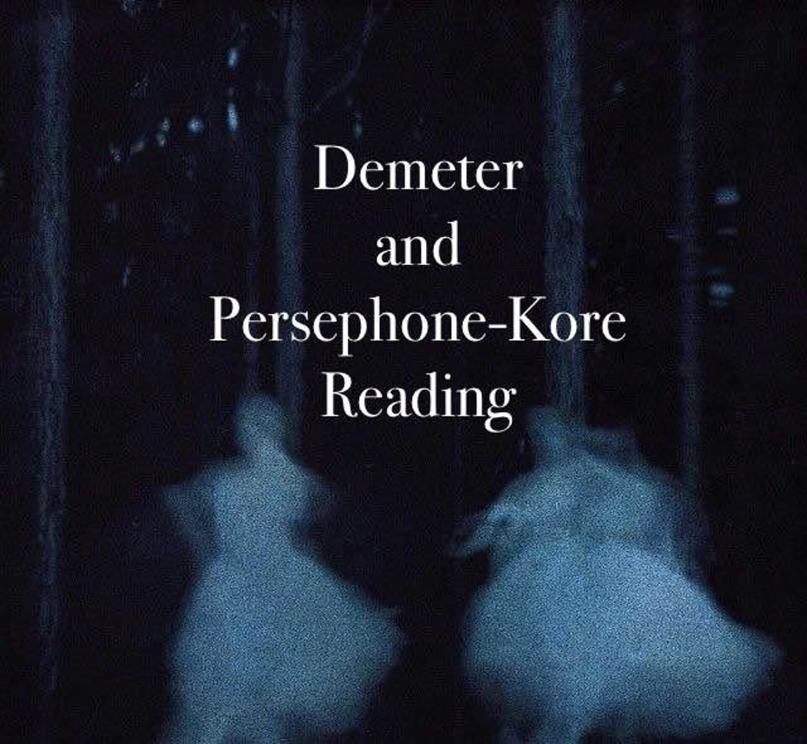 Reading From Persephone and Demeter - Etsy
