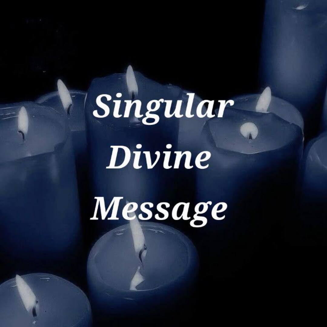 Singular Divine Message (deities, Infernals, Guides) - Etsy
