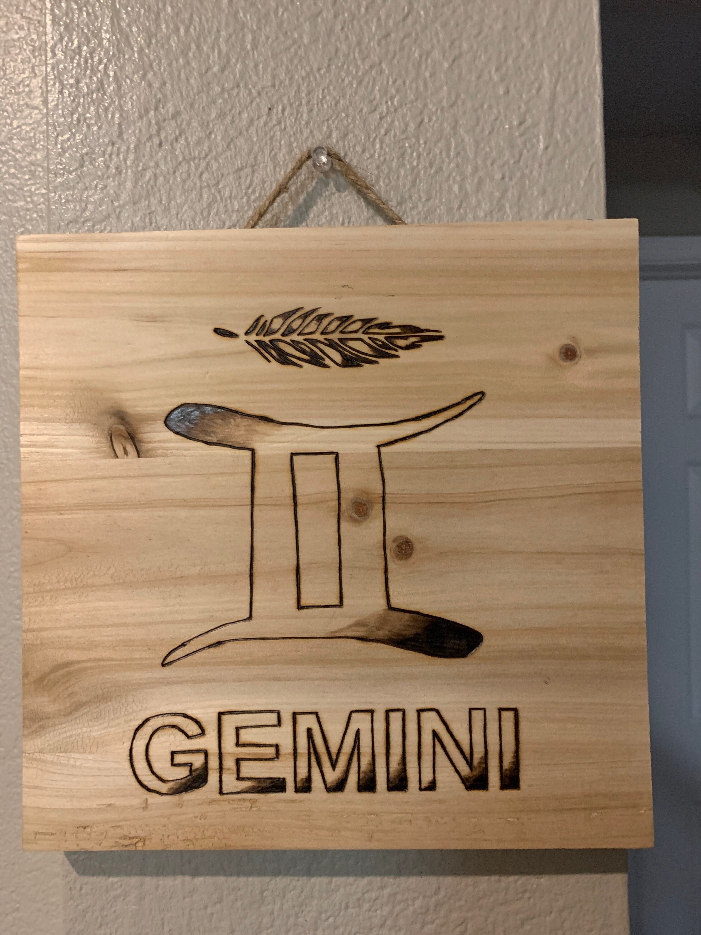 Gemini Wall Art - Etsy