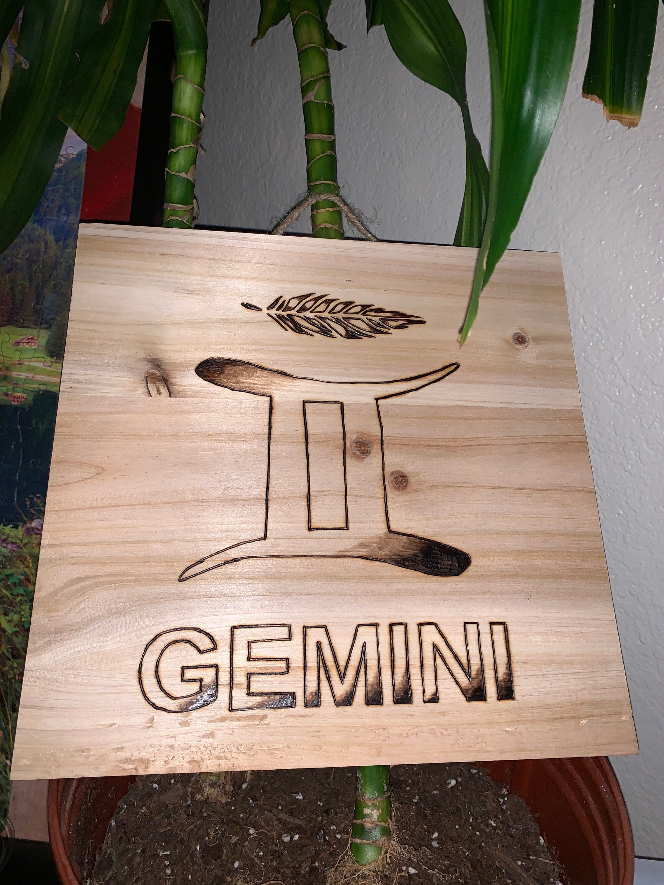 Gemini Wall Art - Etsy