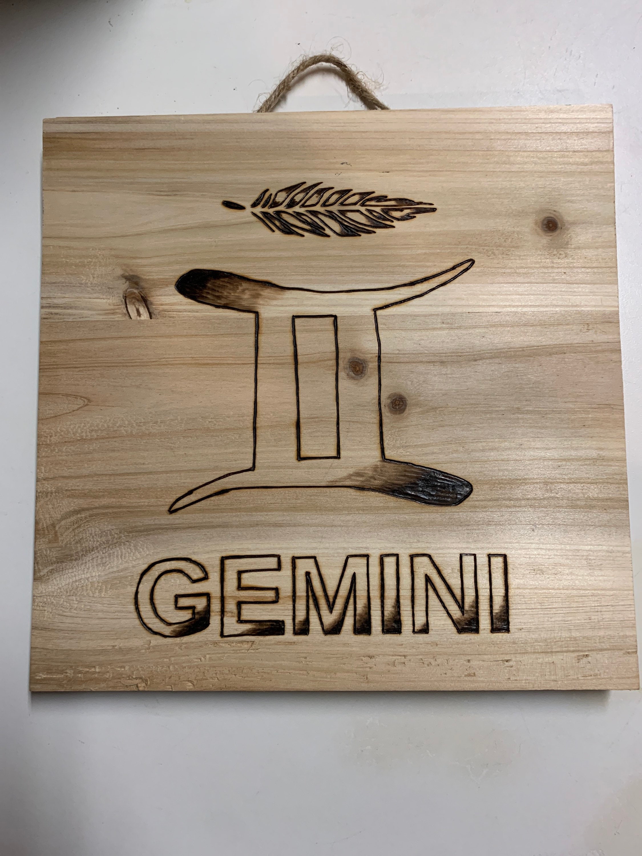Gemini Wall Art - Etsy