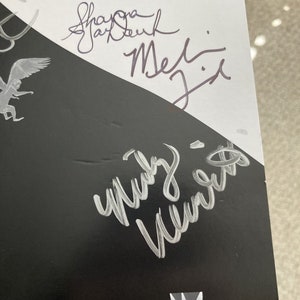 Signed Wicked Poster by Entire Travelling Cast That I Won at Fox ...
