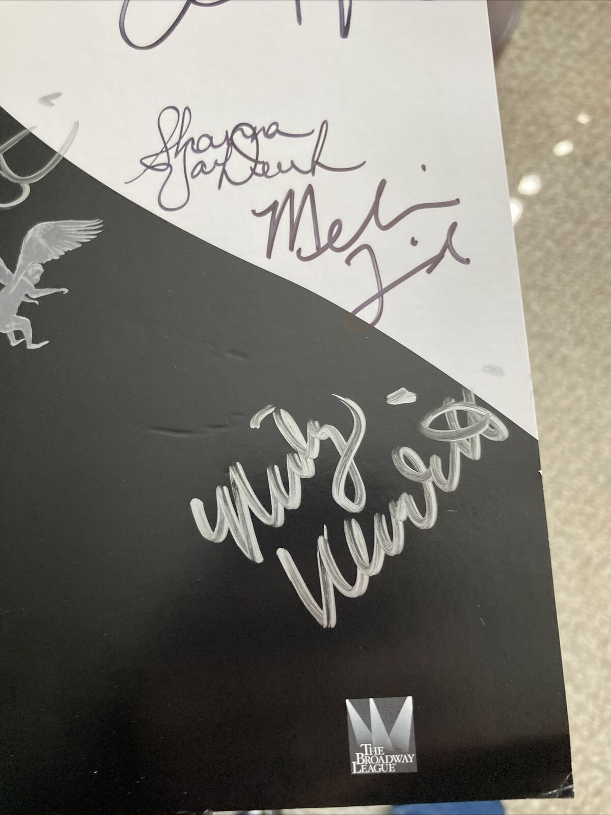 Signed Wicked Poster by Entire Travelling Cast That I Won at Fox ...