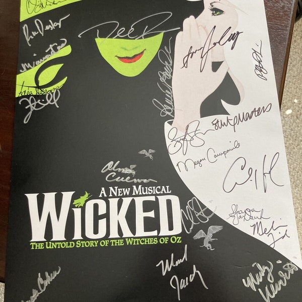 Wicked Poster - Etsy