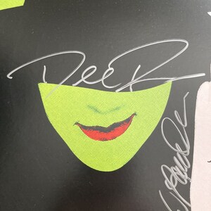 Signed Wicked Poster by Entire Travelling Cast That I Won at Fox ...