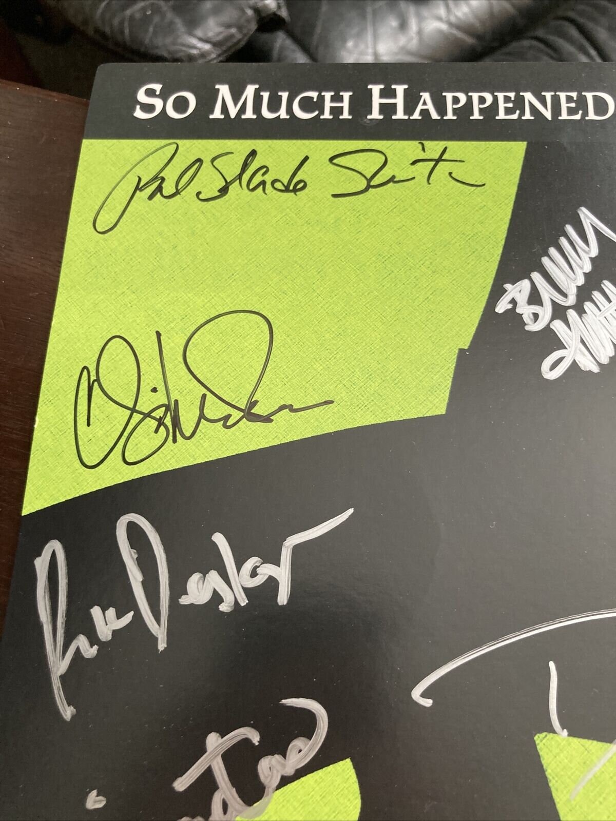 Signed Wicked Poster by Entire Travelling Cast That I Won at Fox ...