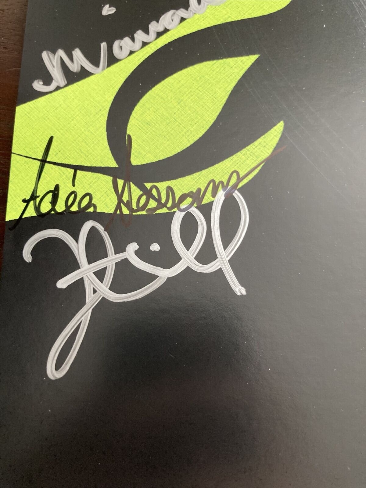 Signed Wicked Poster by Entire Travelling Cast That I Won at Fox ...