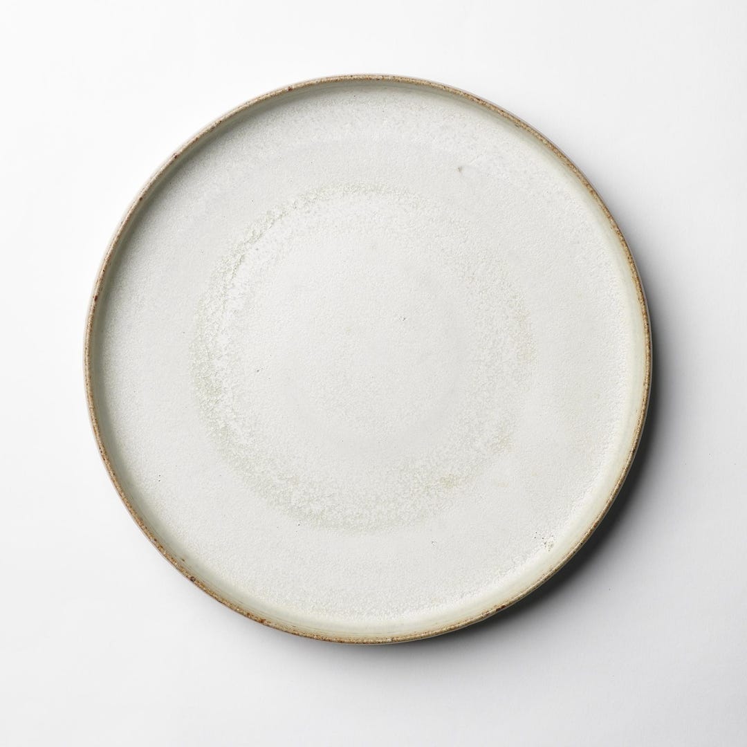 Yosuke Ono Edge Dinner Plate White - Etsy