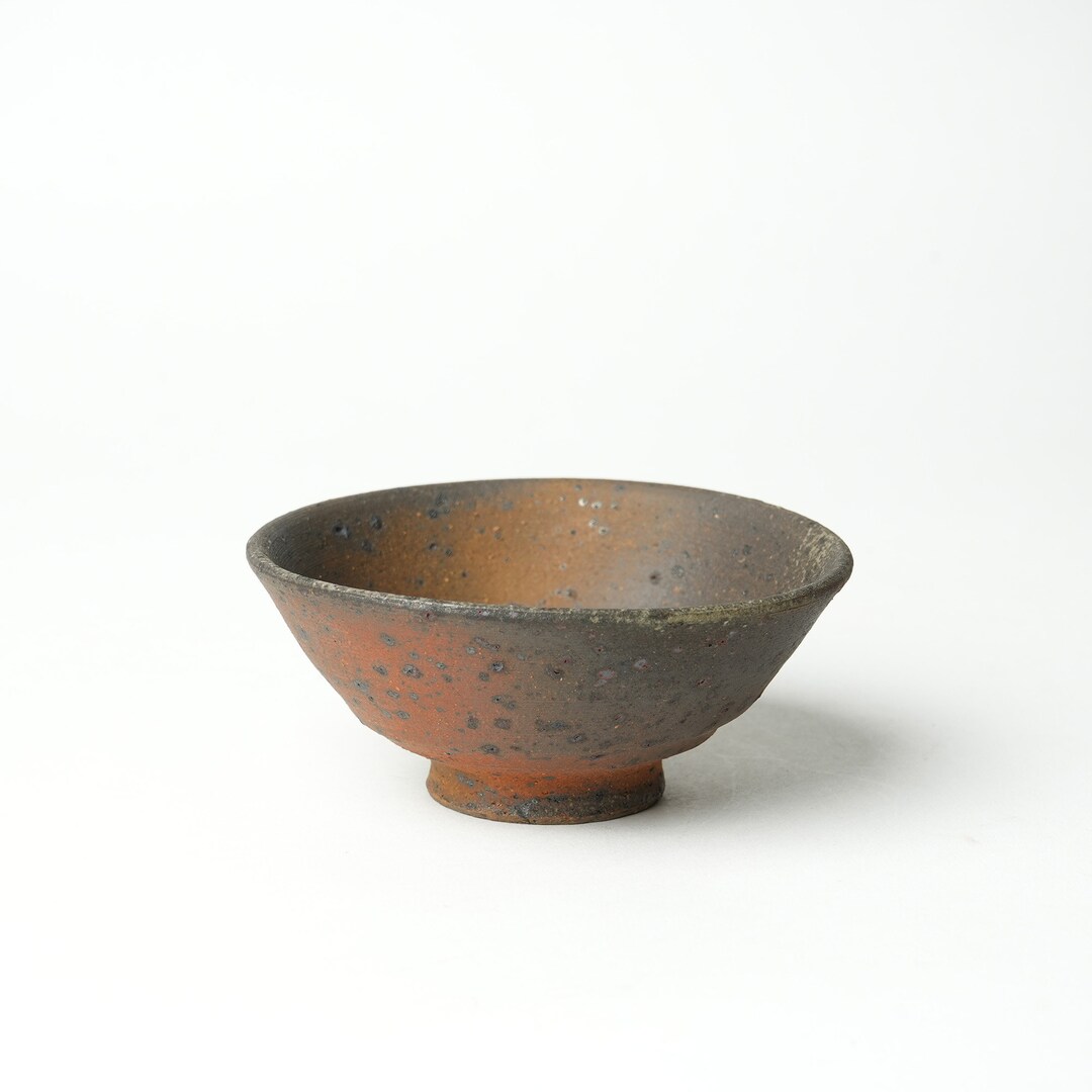 Keiji Tanaka Chawan Rice/matcha Bowl Nanban Woodfired - Etsy