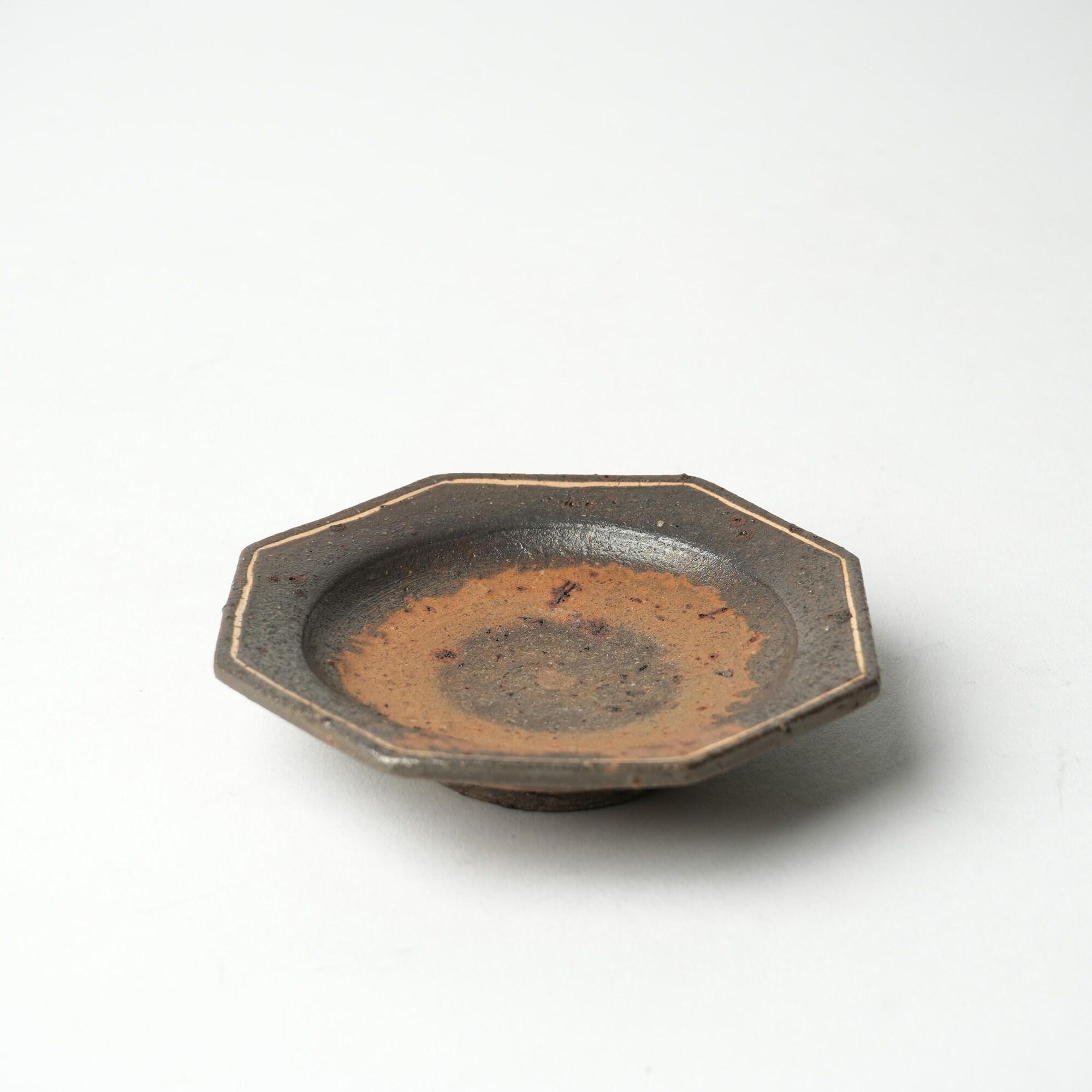 Keiji Tanaka Octagon Plate Nanban Woodfired - Etsy