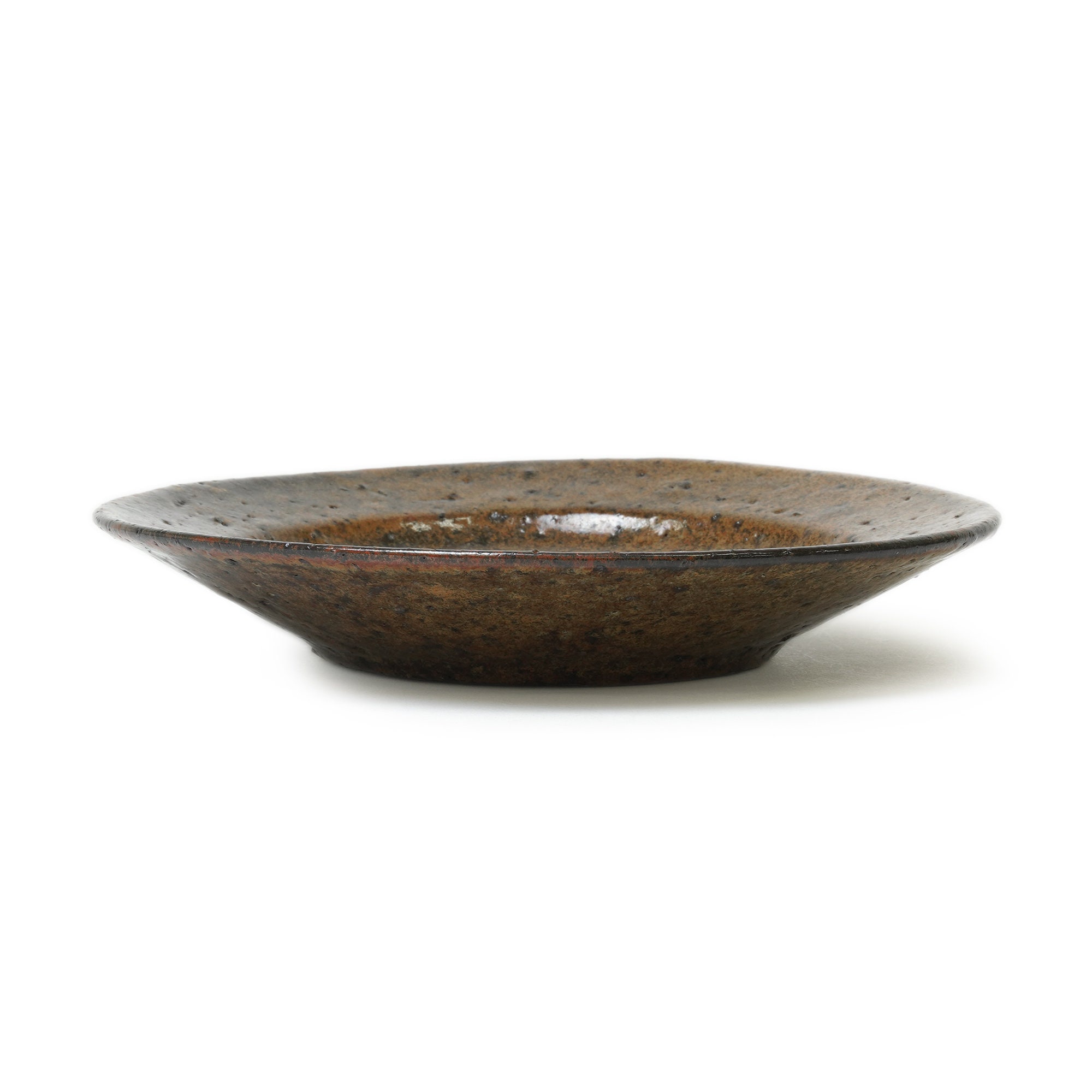 Futoshi Yamashita Volcanic Pottery Plate - Etsy