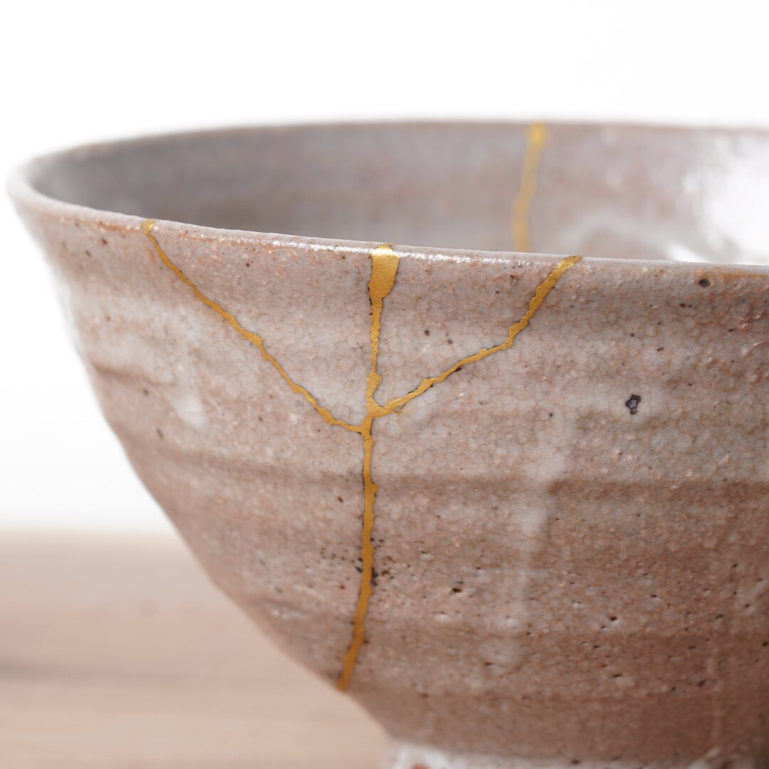 KINTSUGI Chawan Rice Bowl - Etsy