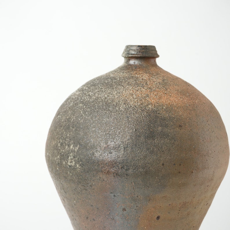 Keiji Tanaka Meiping Flower Vase Nanban Woodfired - Etsy