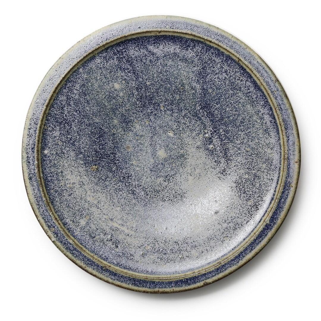 Yosuke Ono Rim Dinner Plate Cobalt - Etsy