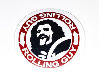 Rolling Guy Sticker - Etsy