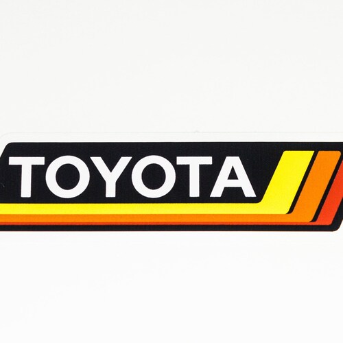 Vintage Toyota yota Die Cut Decal - Etsy