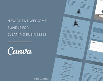 New Client Welcome Packet Bundle Policies Client Onboarding | Etsy