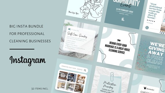 INSTAGRAM POST Bundle Instagram Content Business Instagram - Etsy