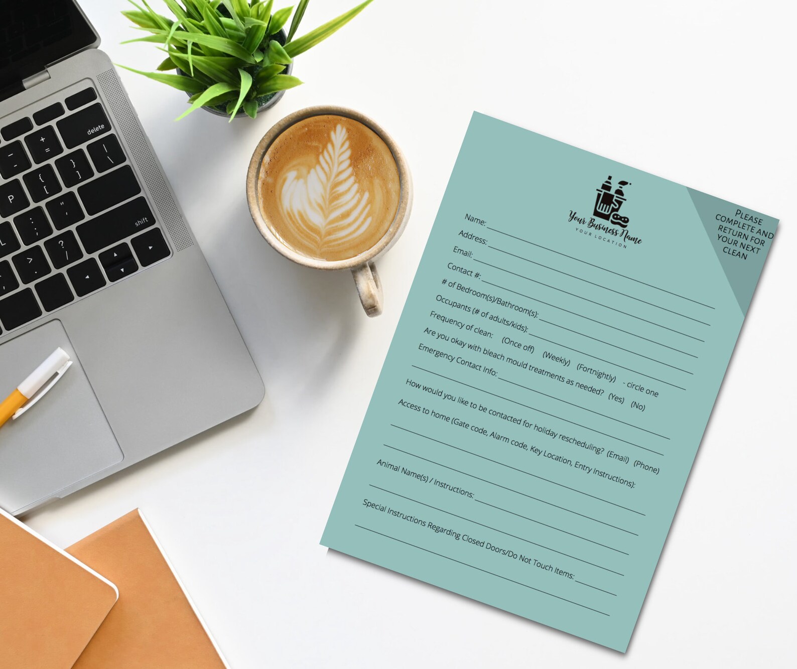 New Client Welcome Packet Bundle Policies Client Onboarding - Etsy