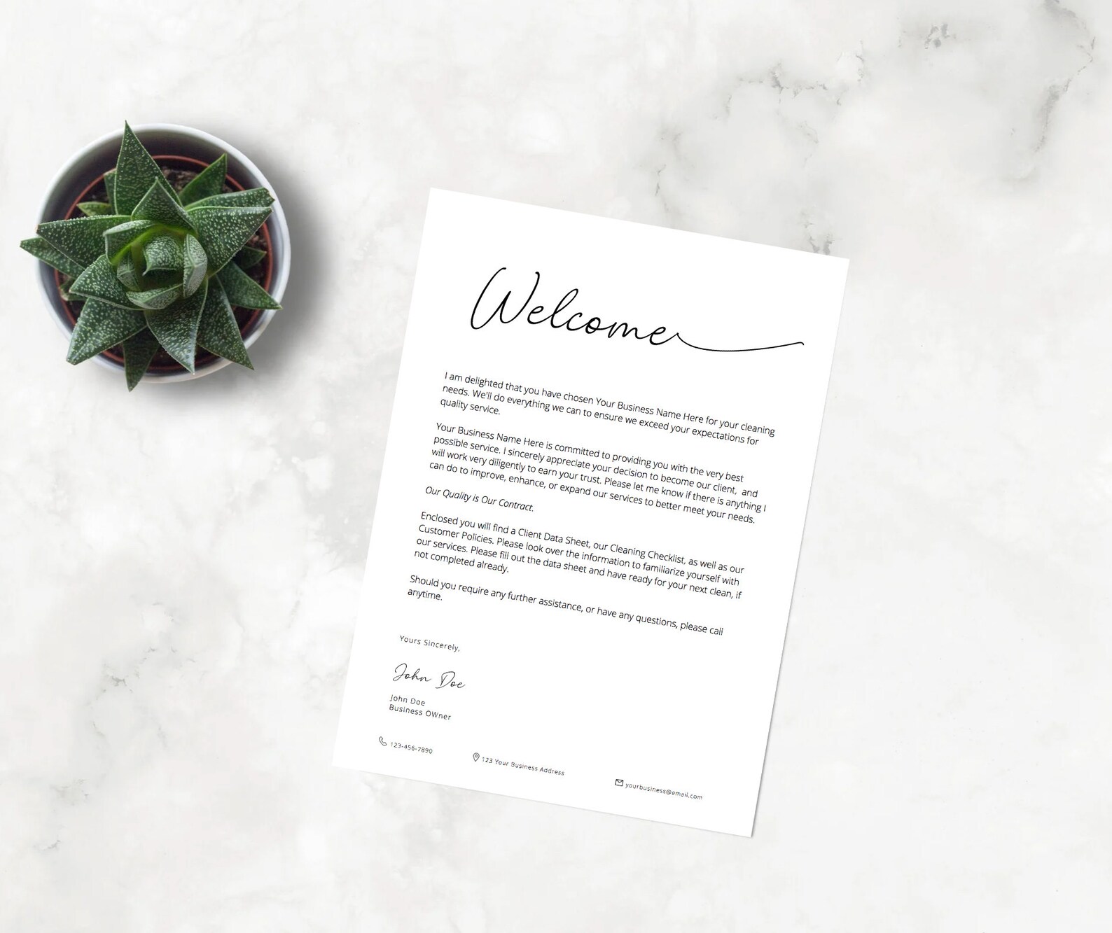 Minimalist New Client Welcome Bundle Policies Client Intake - Etsy ...