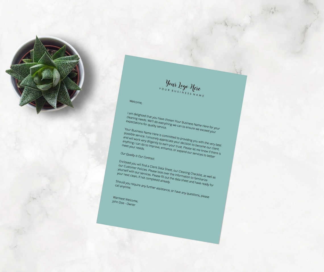 New Client Welcome Packet Bundle Policies Client Onboarding - Etsy