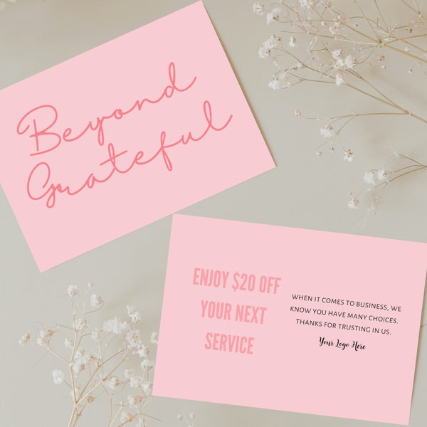 Thank You Cleaning Cards - Etsy