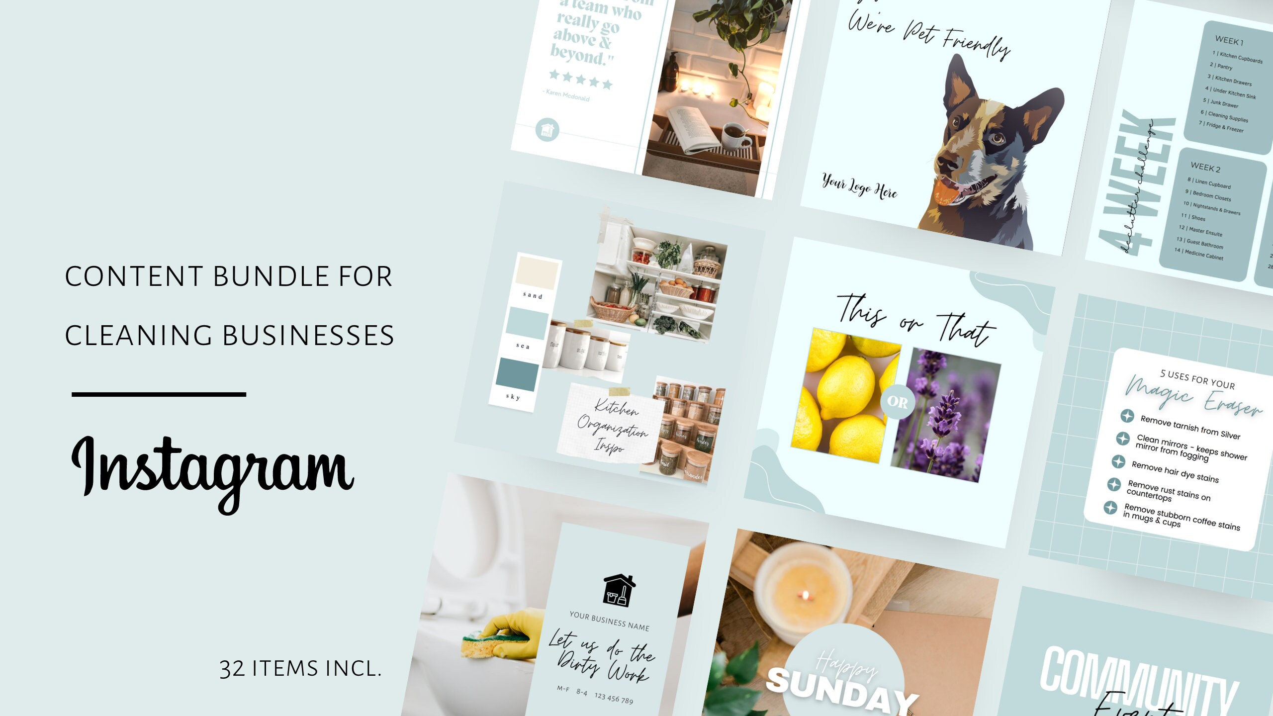 INSTAGRAM POST Bundle Instagram Content Business Instagram - Etsy