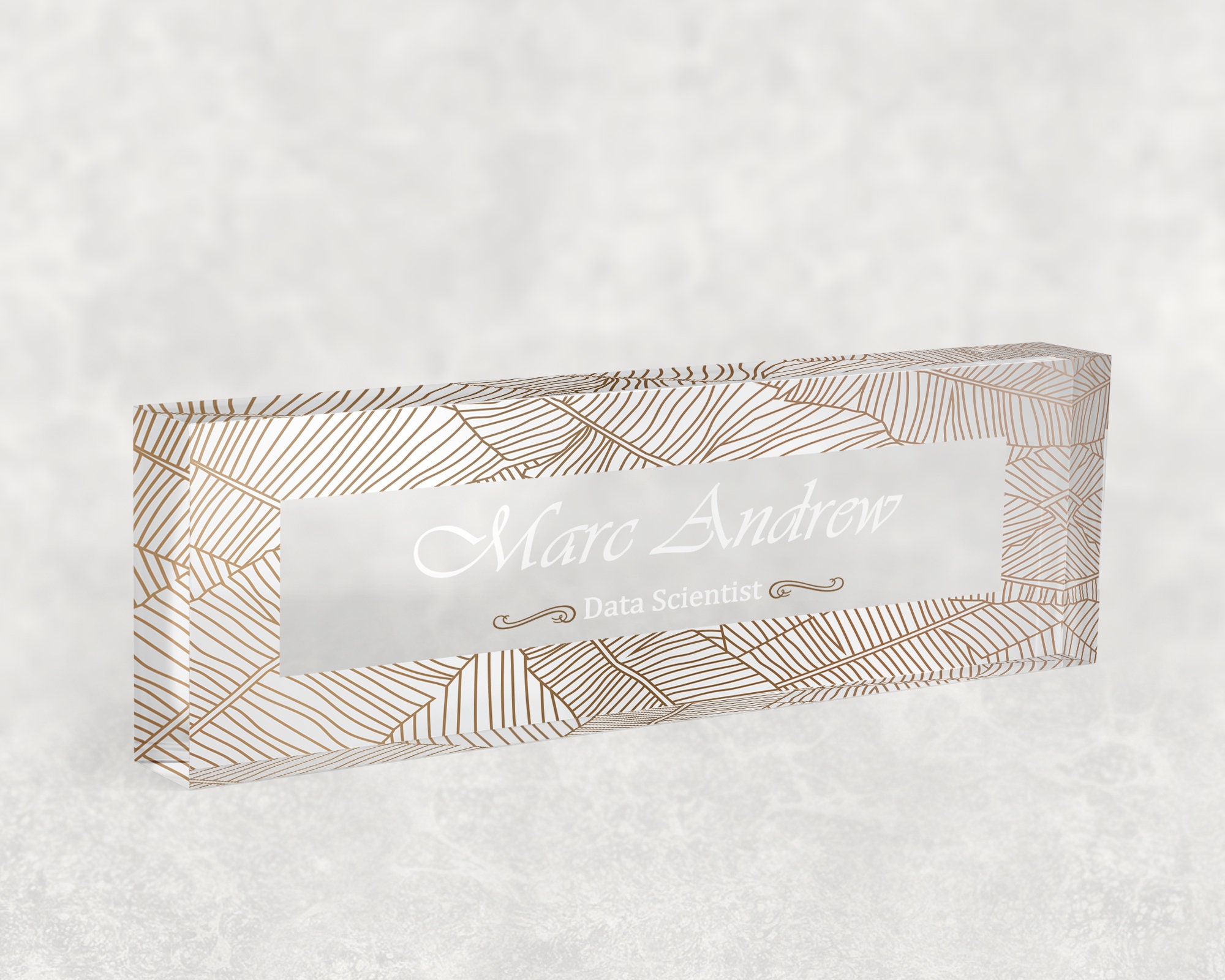 Desk Name Plate Custom Personalized Desk Sign Plaque Office - Etsy