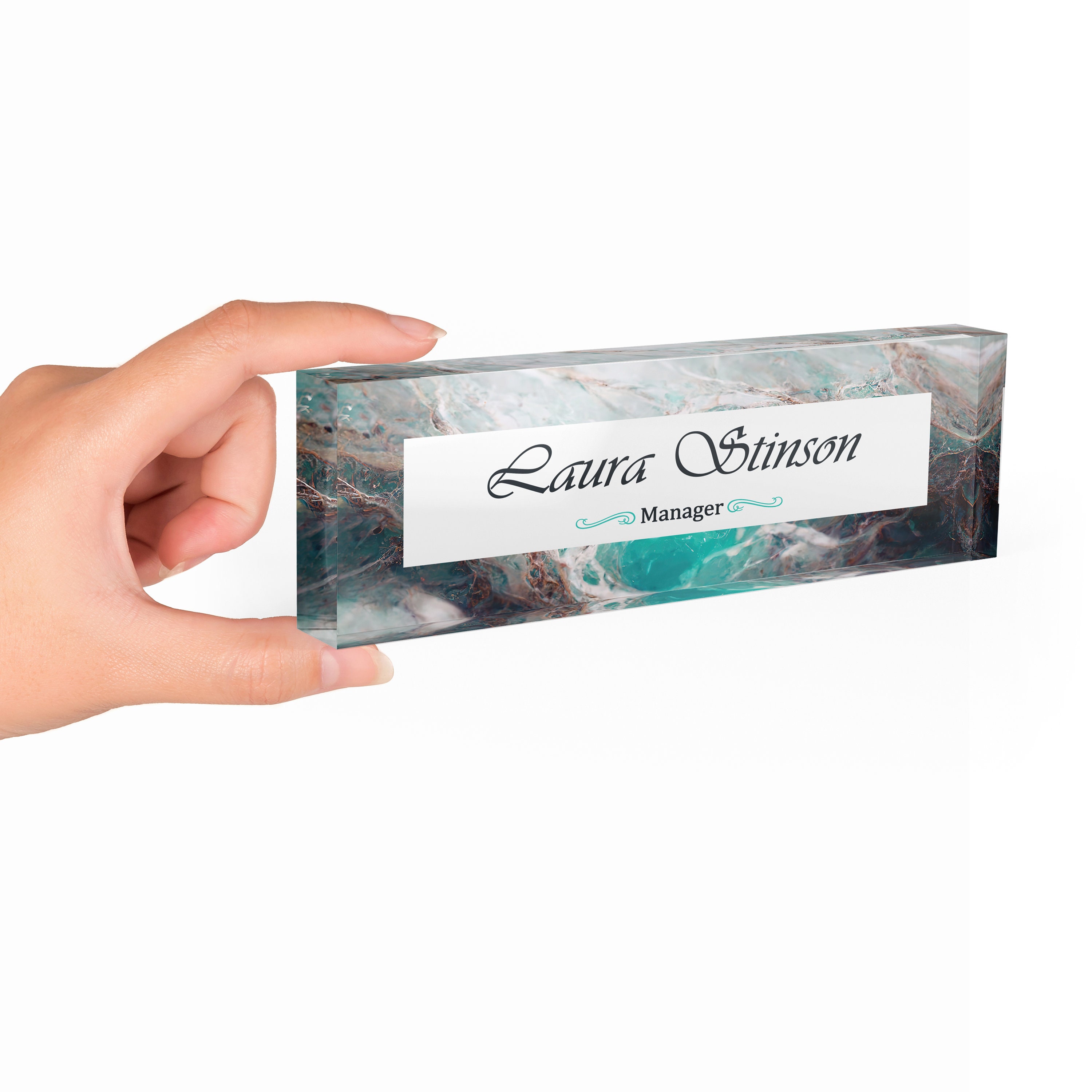 Luxury Desk Name Plate Custom Personalized Desk Sign, Office Gift ...