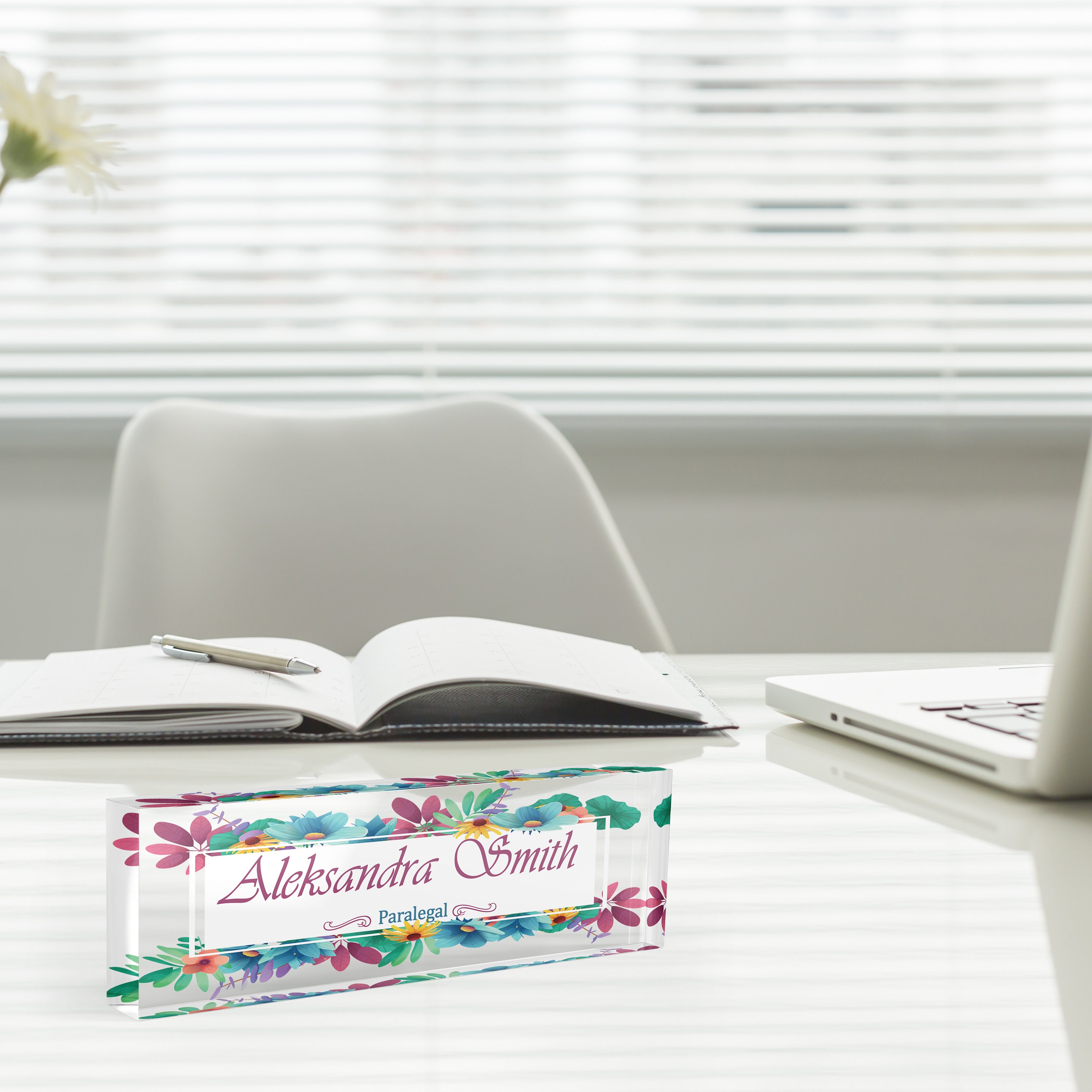 Desk Name Plate Custom Personalized Desk Sign Plaque Office - Etsy