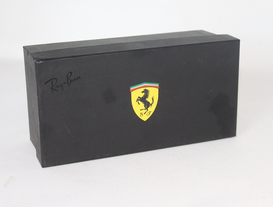 Ferrari Ray Ban Box RARE FIND - Etsy