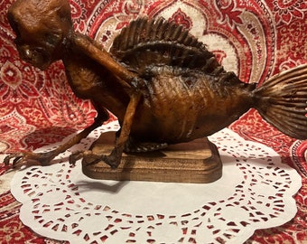 Feejee Fiji Mermaid Sideshow Gaff Freak - Etsy