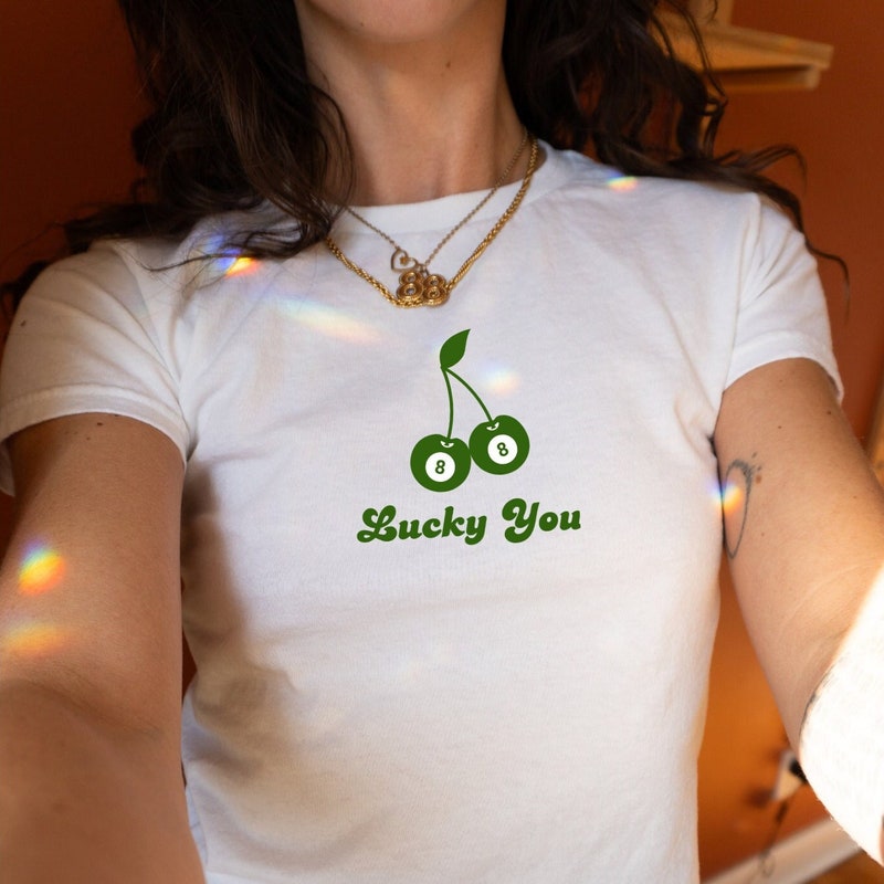 Lucky Ball Graphic Tee - Etsy