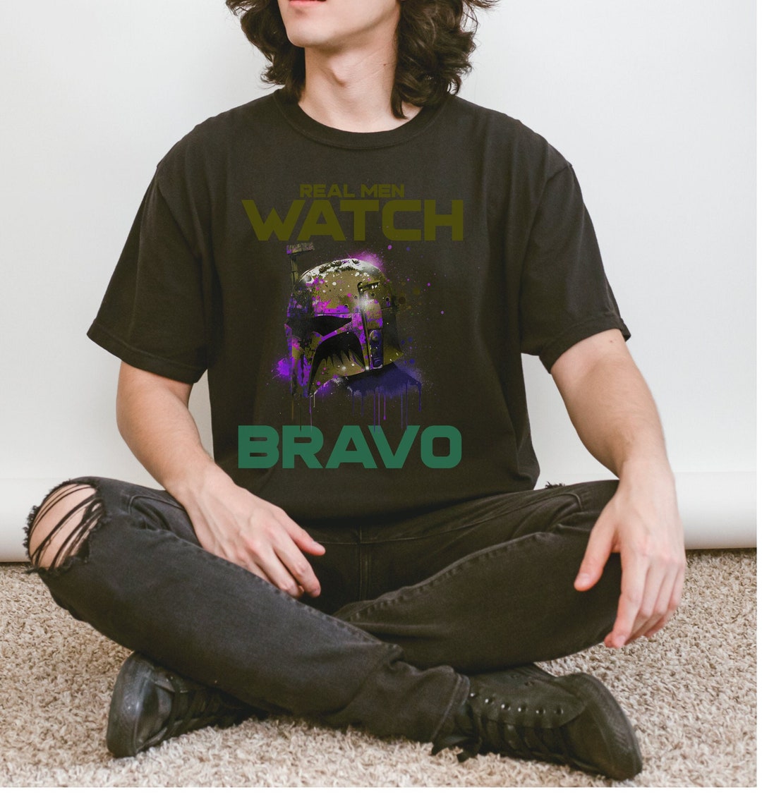Real Men Watch Bravo T-shirt, Bravo Merch, Bravo T-shirt, Bravocon ...