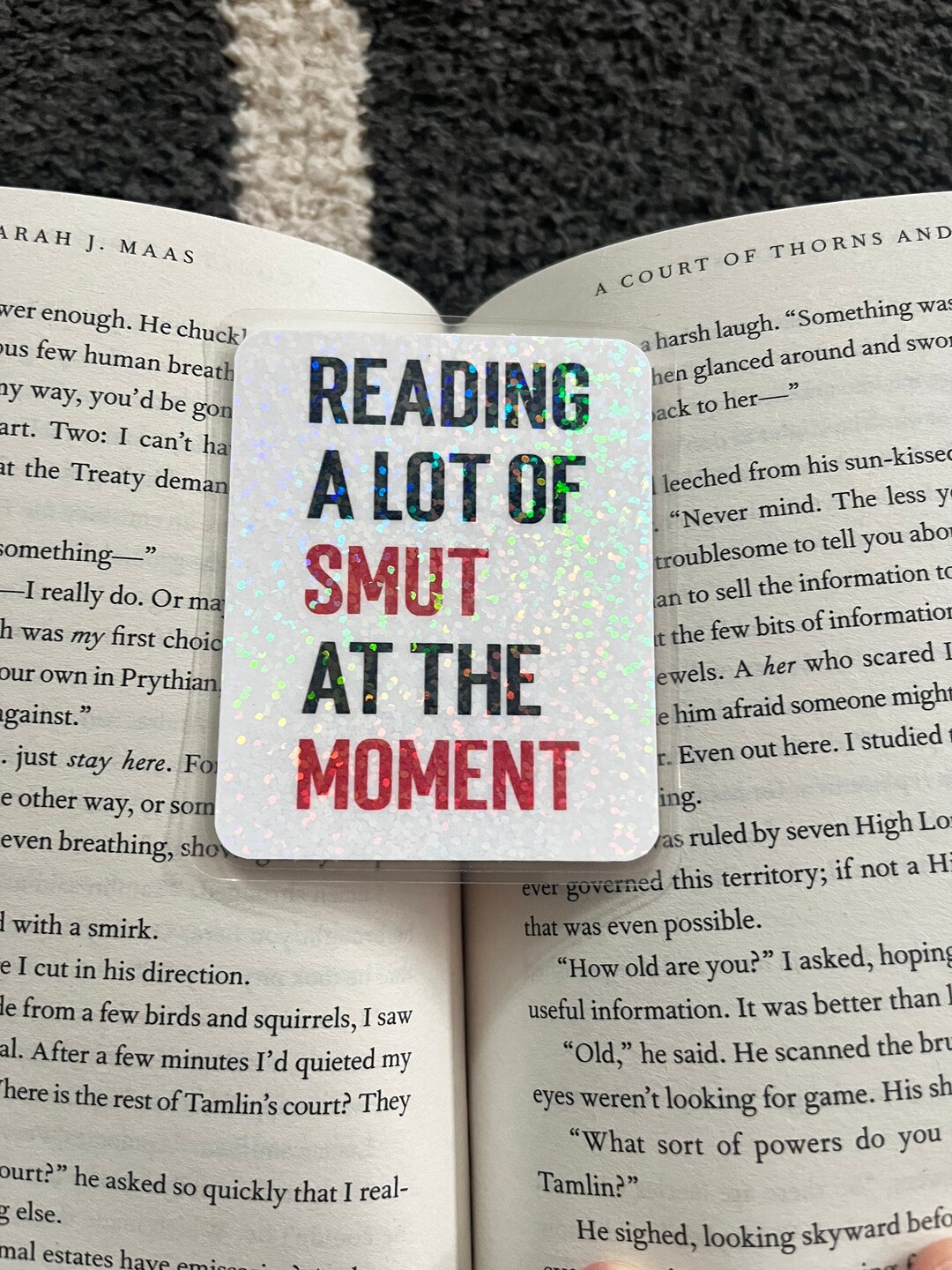Smut Bookmark, Id Rather Be Reading, ACOTAR Bookmark, Funny Bookmark ...
