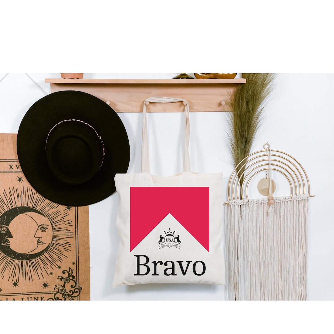 Bravo Merch Bravo Gift Bravo Tote Bag Funny Tote Bag Bravo Lover Gift ...