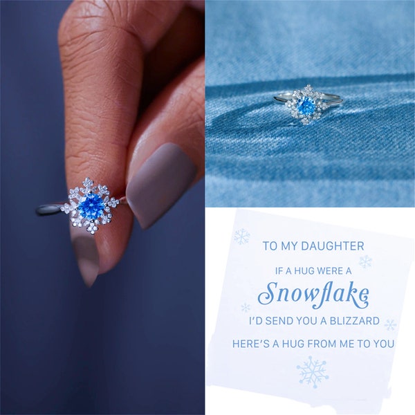 Snowflake Ring - Etsy