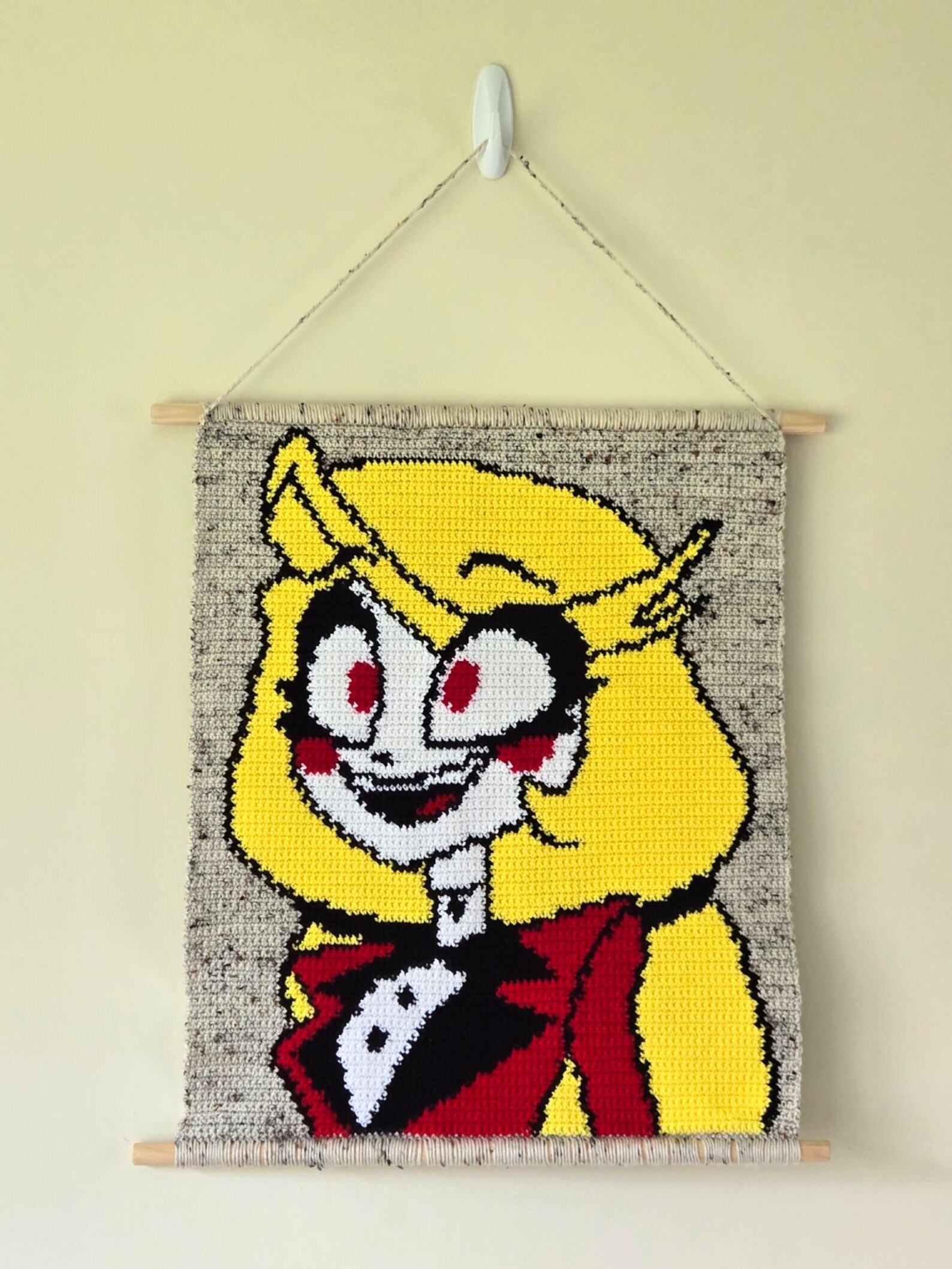 Charlie Hazbin Hotel Crochet Wall Hanging Pattern (PDF Pattern) - Etsy