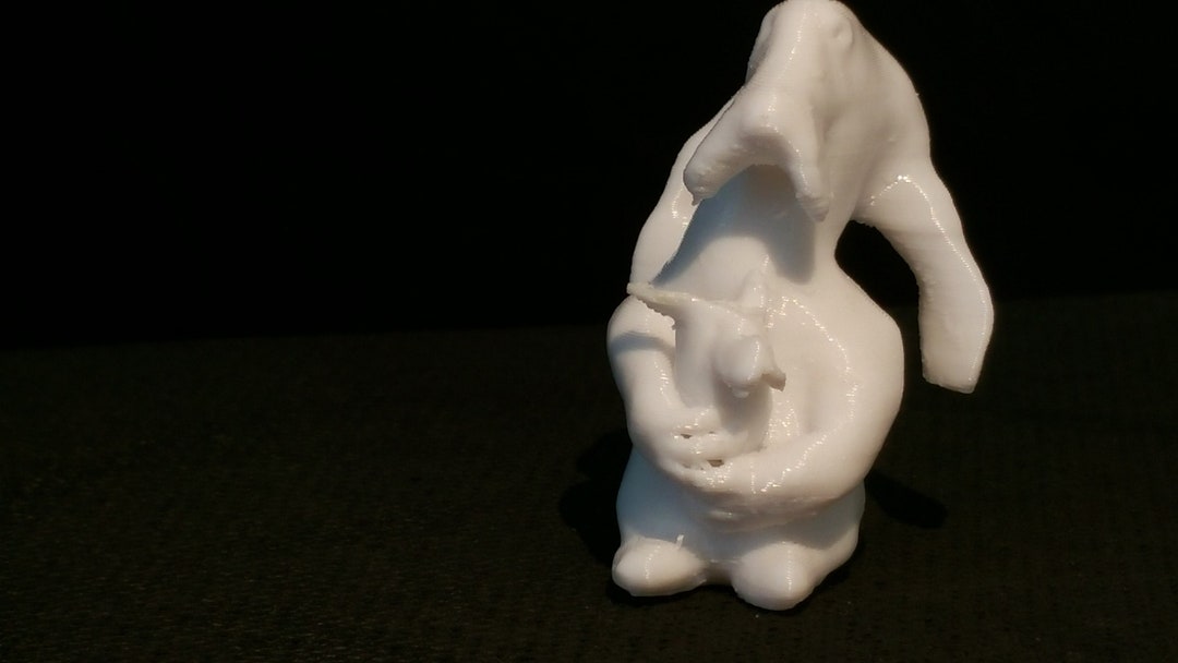 STL File of Scanned Polymer Miniature Clay Figurine. - Etsy