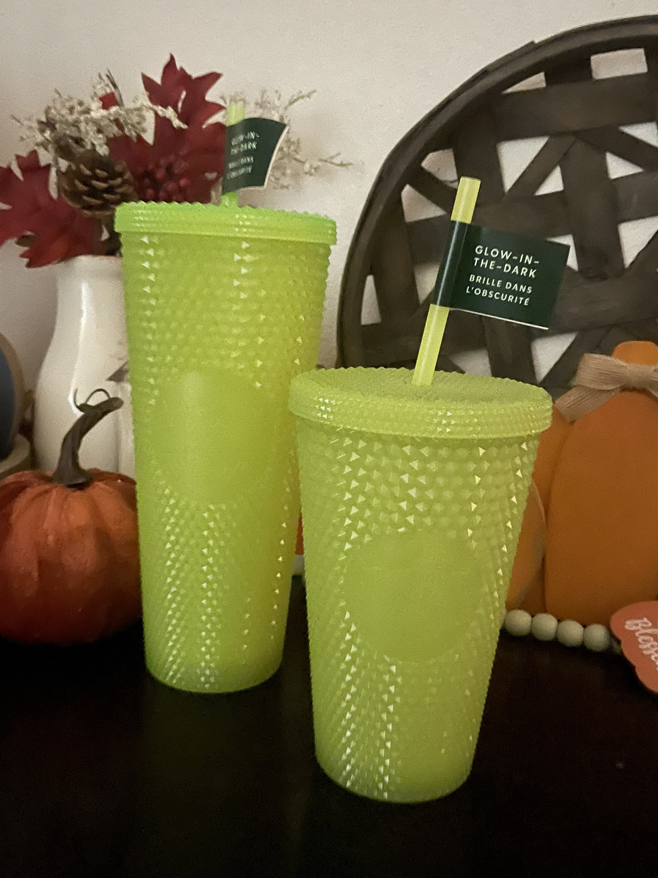 Glow In The Dark Lemongrass Bling Cup