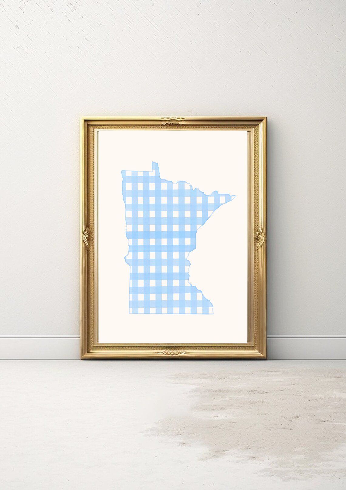 Minnesota State Art Print of Minnesota State Watercolor Art Print ...