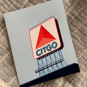 Citgo Sign Boston Art Boston Art Print City of Boston Art Print Boston ...
