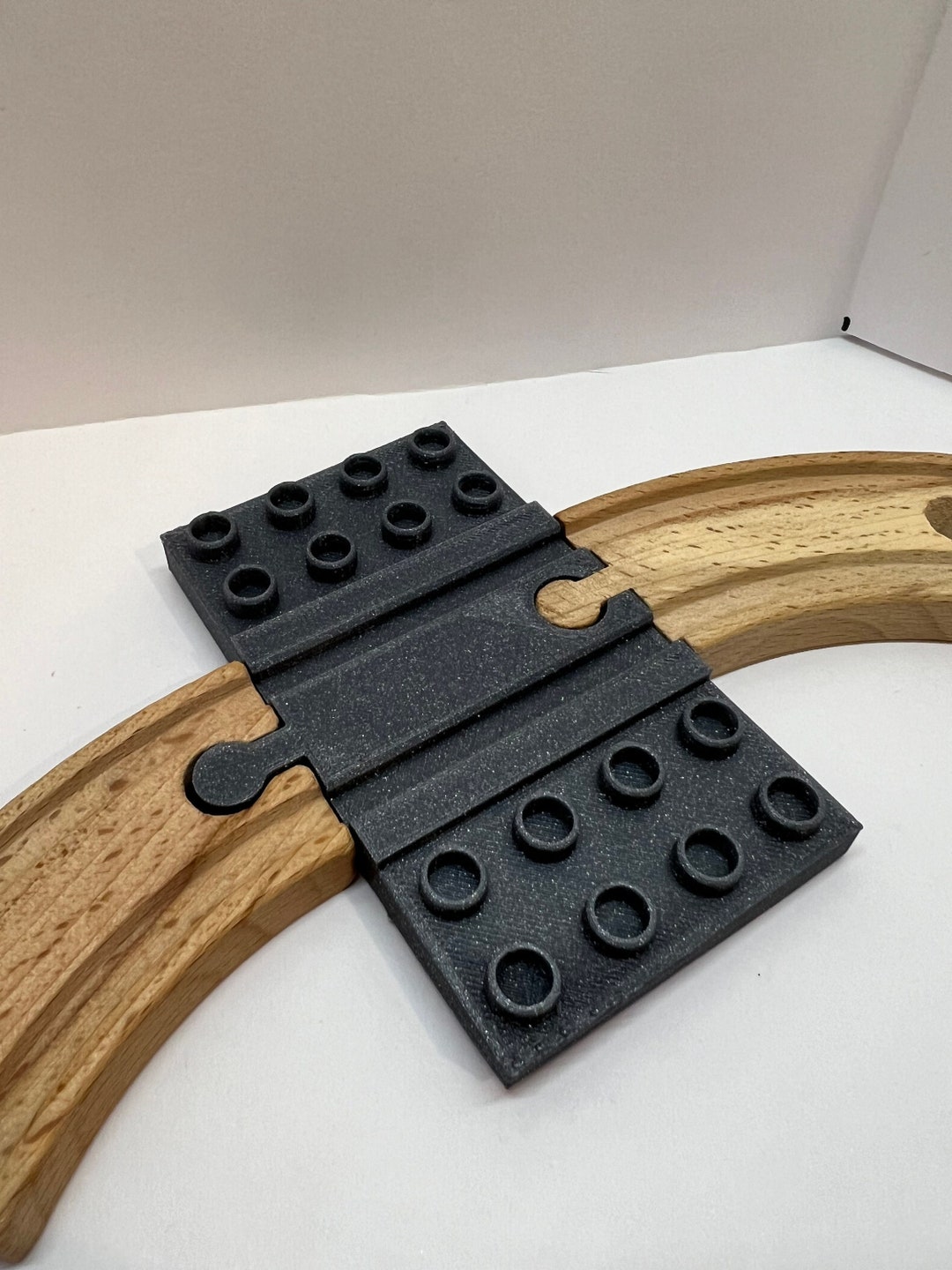 Wooden Train Track to Duplo Adapter - Etsy