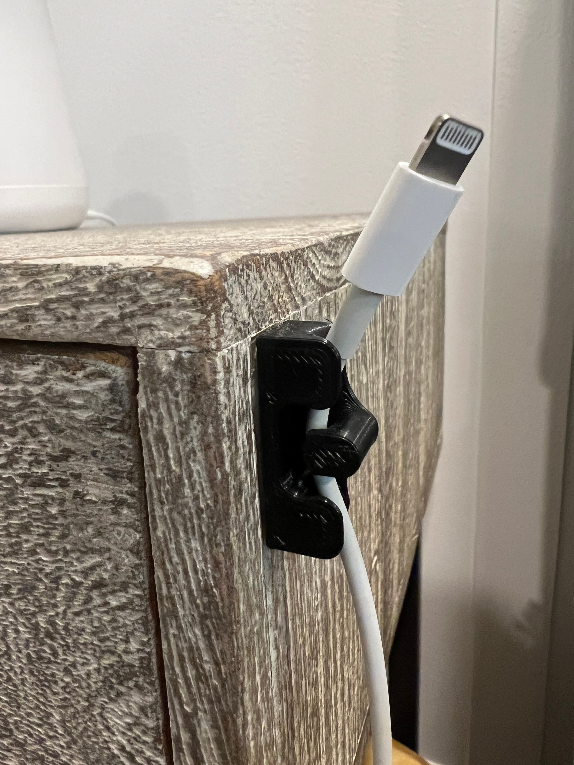 Nightstand Phone Cable Bracket - Etsy