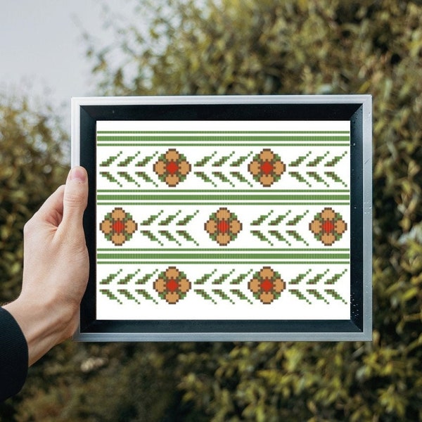 Czech Cross Stitch Pattern - Etsy
